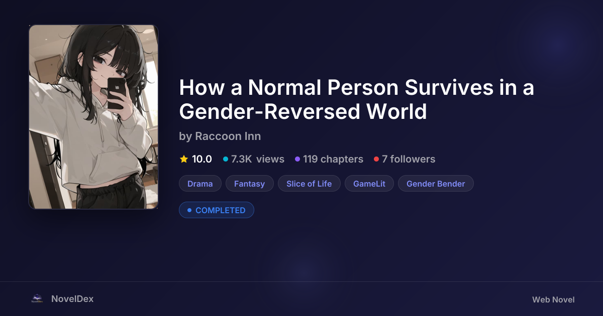 How a Normal Person Survives in a Gender-Reversed World by Raccoon Inn ...