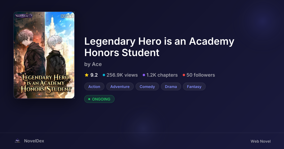 Legendary Hero is an Academy Honors Student by | NovelDex