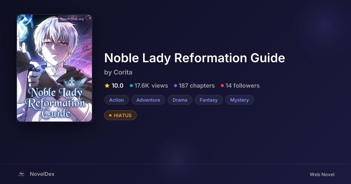 Noble Lady Reformation Guide by Corita | NovelDex